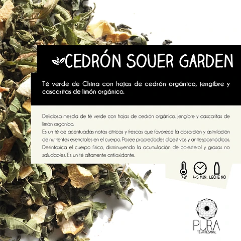 Cedrón Souer Garden - 100grs.