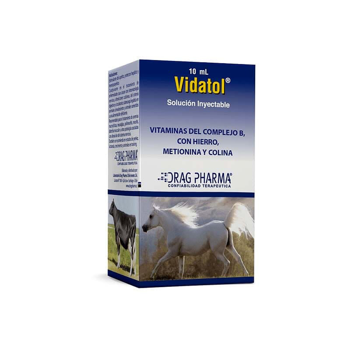 Vidatol inyectable 10ml