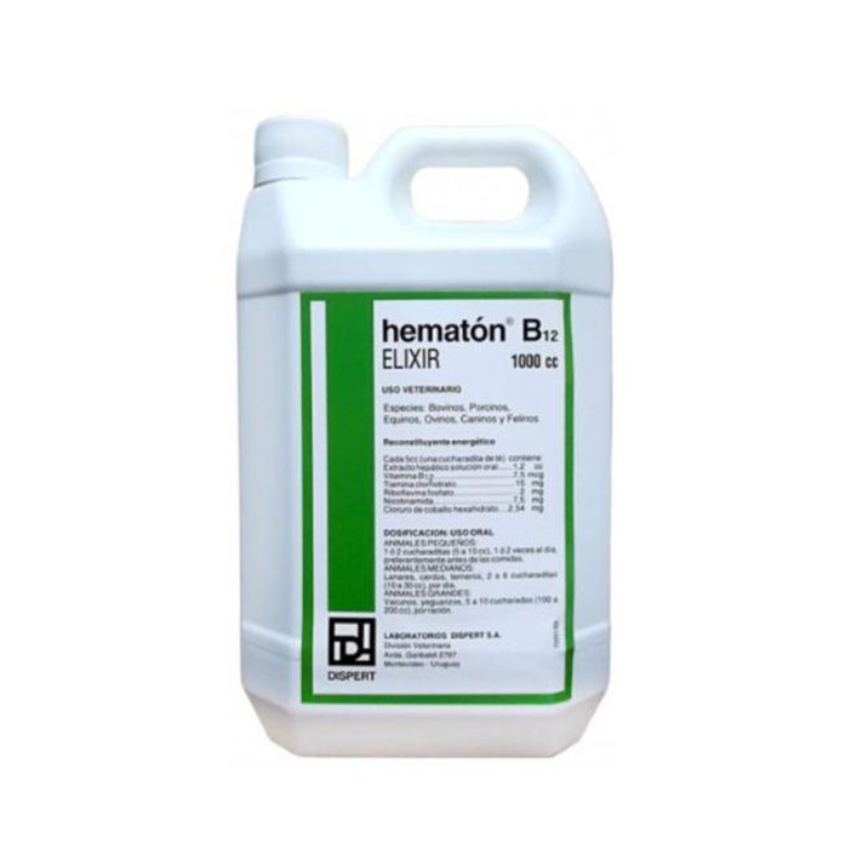 Hematon B12 Elixir 1 L – Suplemento Hematínico y Energético