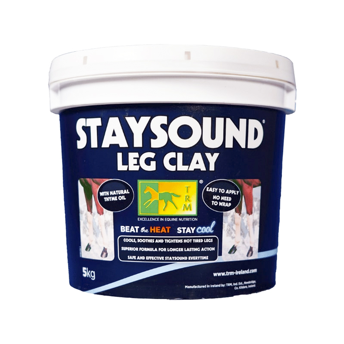 Staysound leg clay pomada 5kg Cuidado y Protección para Casc