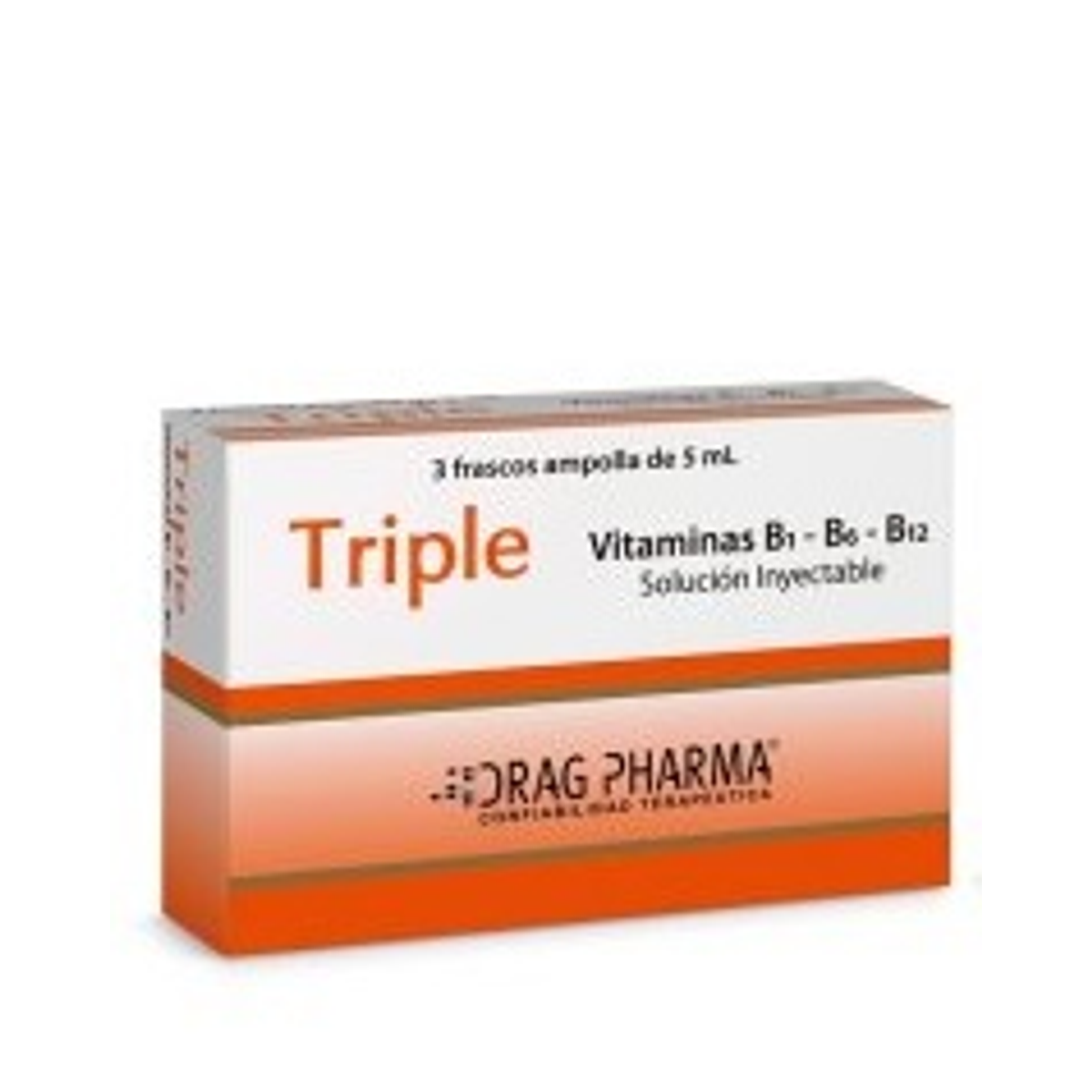 Triple inyectable (3 ampollas)