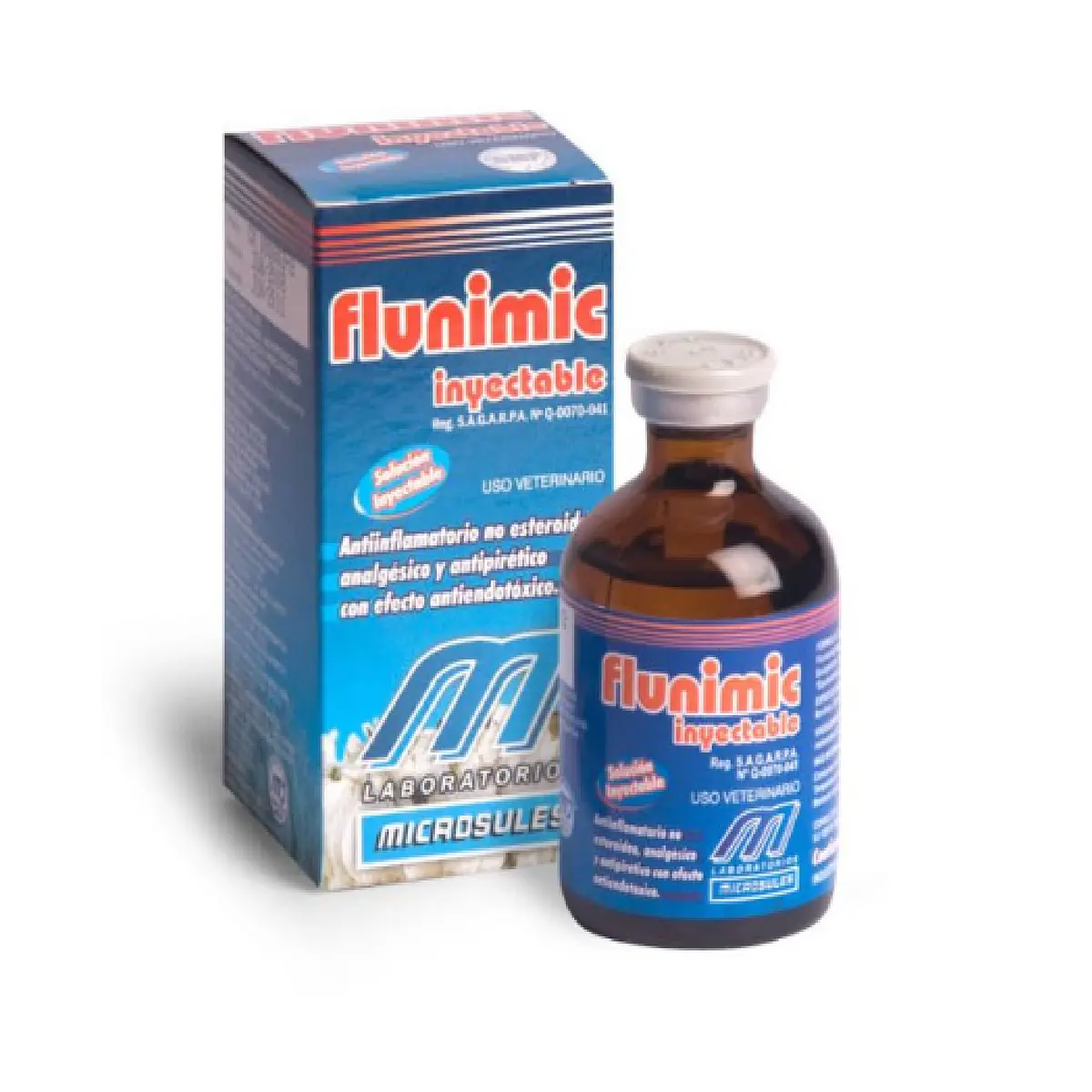 Flunimic inyectable 100ml Flunixino Meglumina 8.30g