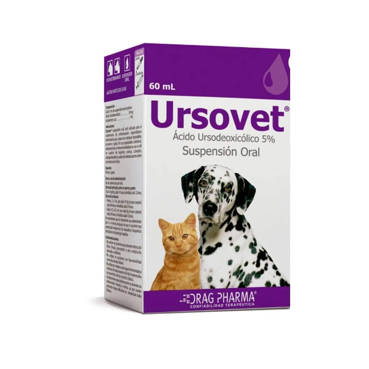Ursovet – Protector Hepático con Ácido Ursodesoxicólico para