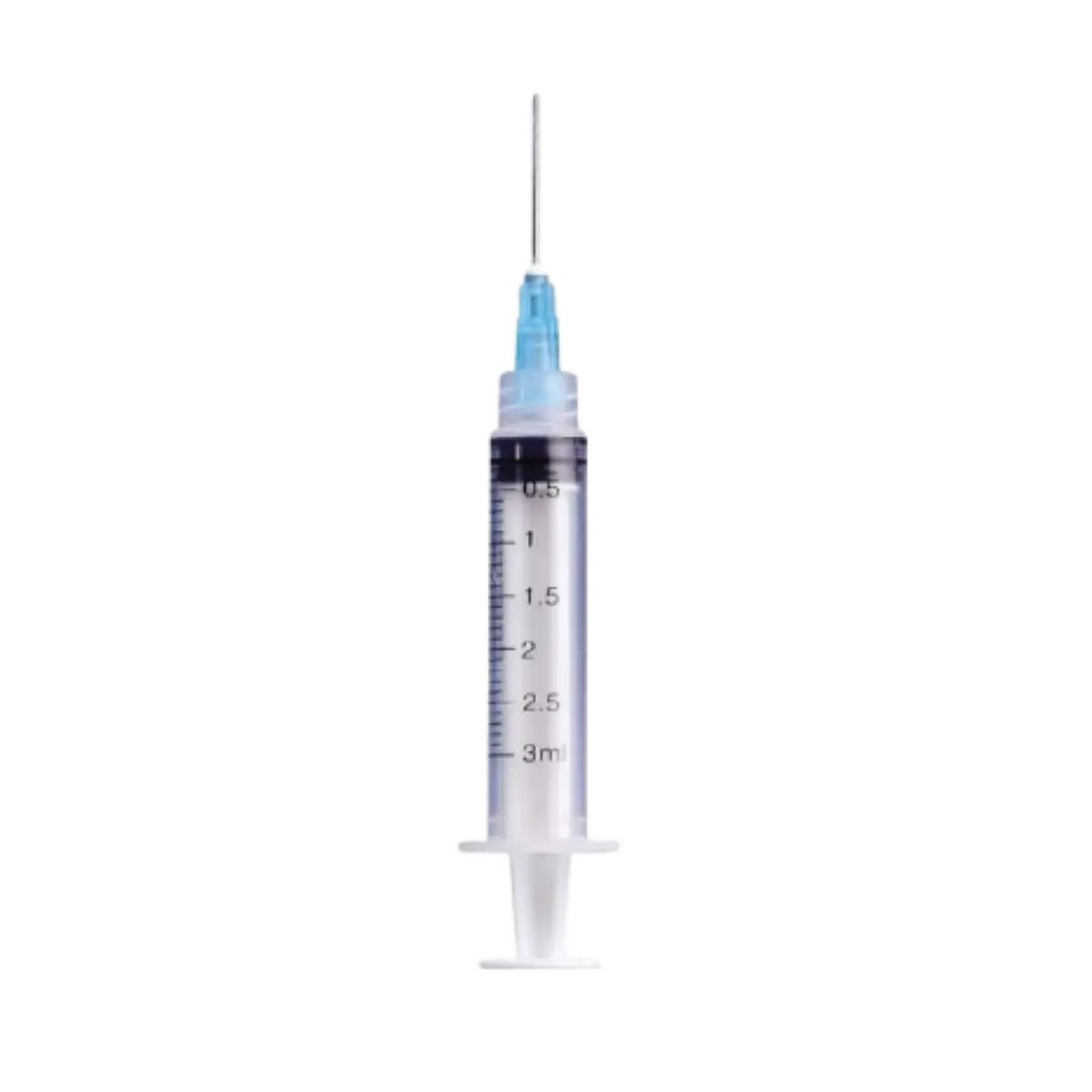 Jeringas Plásticas 3 ml Aguja 23G x 1