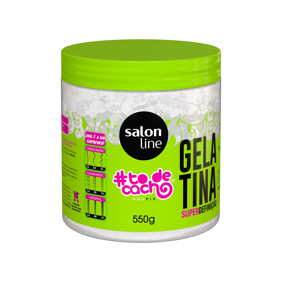 SALON LINE GELATINA CAPILAR 550 G / DEFINICION, FIJACION ...
