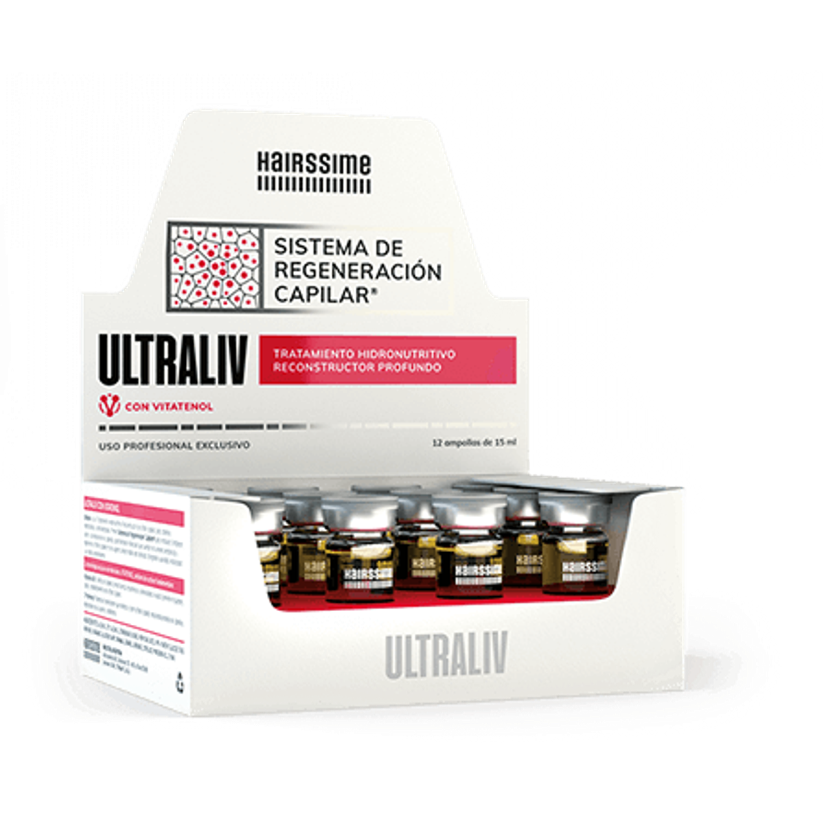 ULTRALIV AMPOLLA 15 ML UNIDAD / TRATAMIENTO CONSTRUCTIVO ...