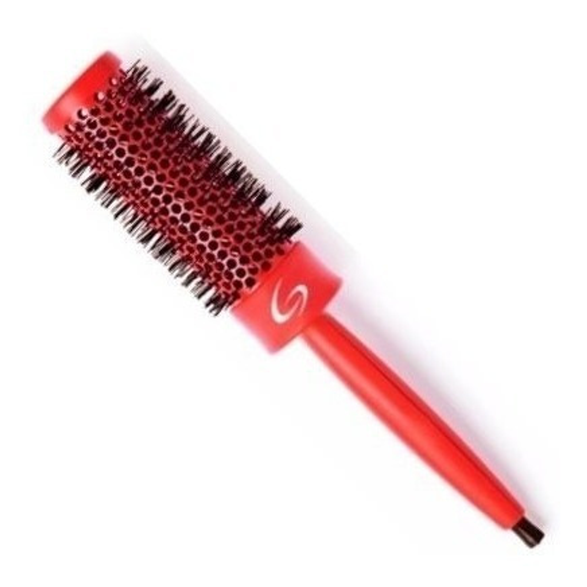 Cepillo Térmico GAMA 23cm Redondo Rojo