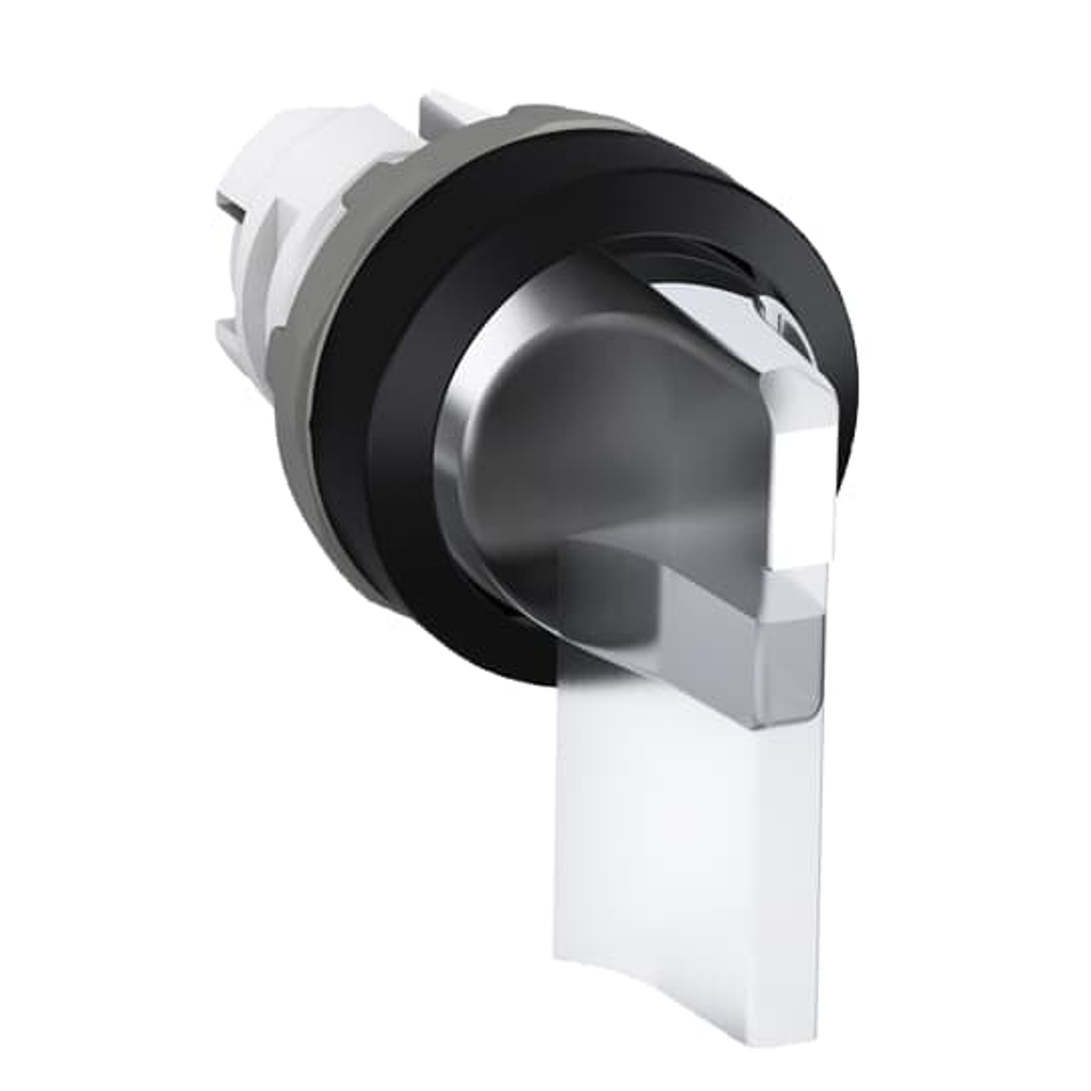 Selector M2SS5-11C 2 pos. transparente, iluminado mca. ABB