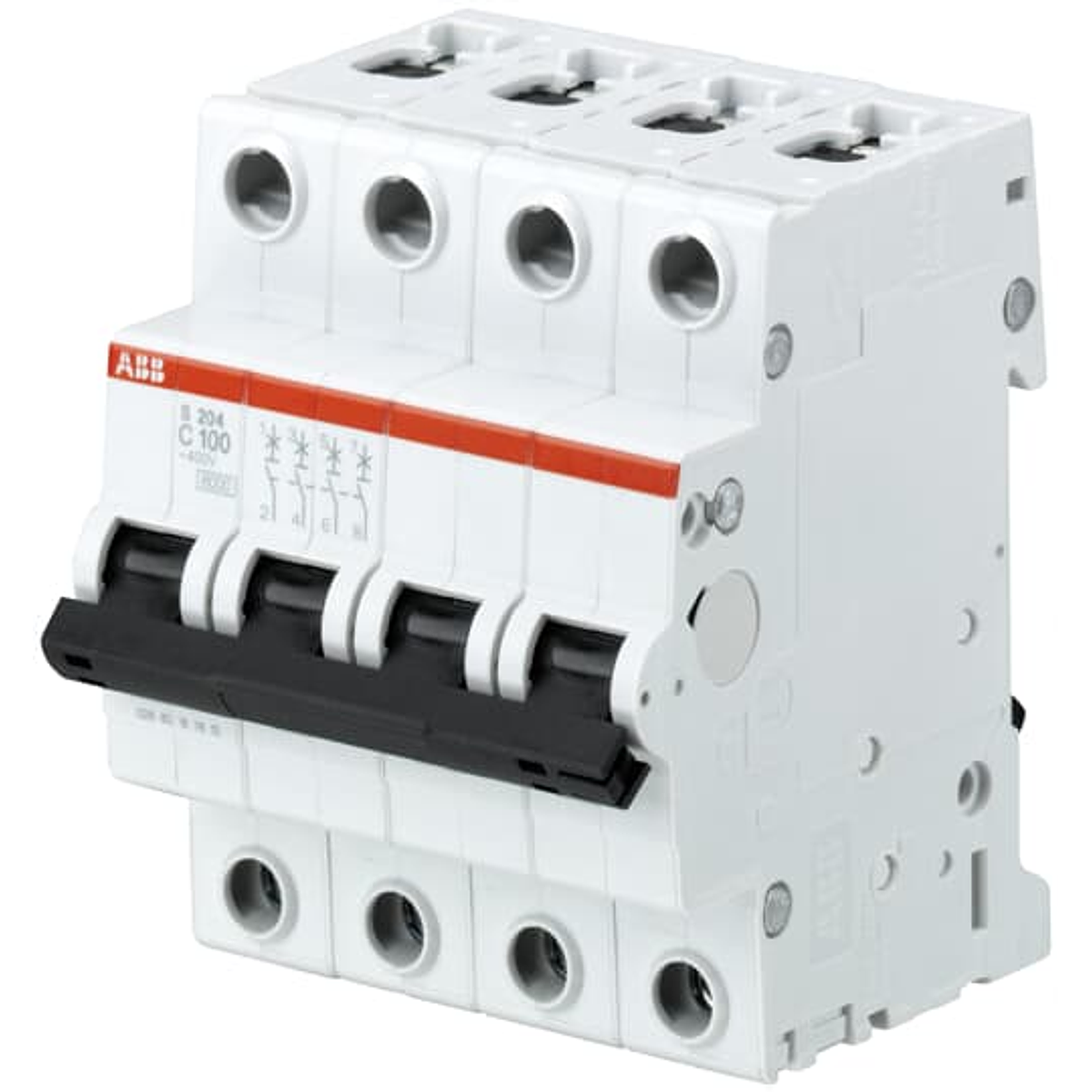 Interruptor termomagnetico S204-C100 mca. ABB
