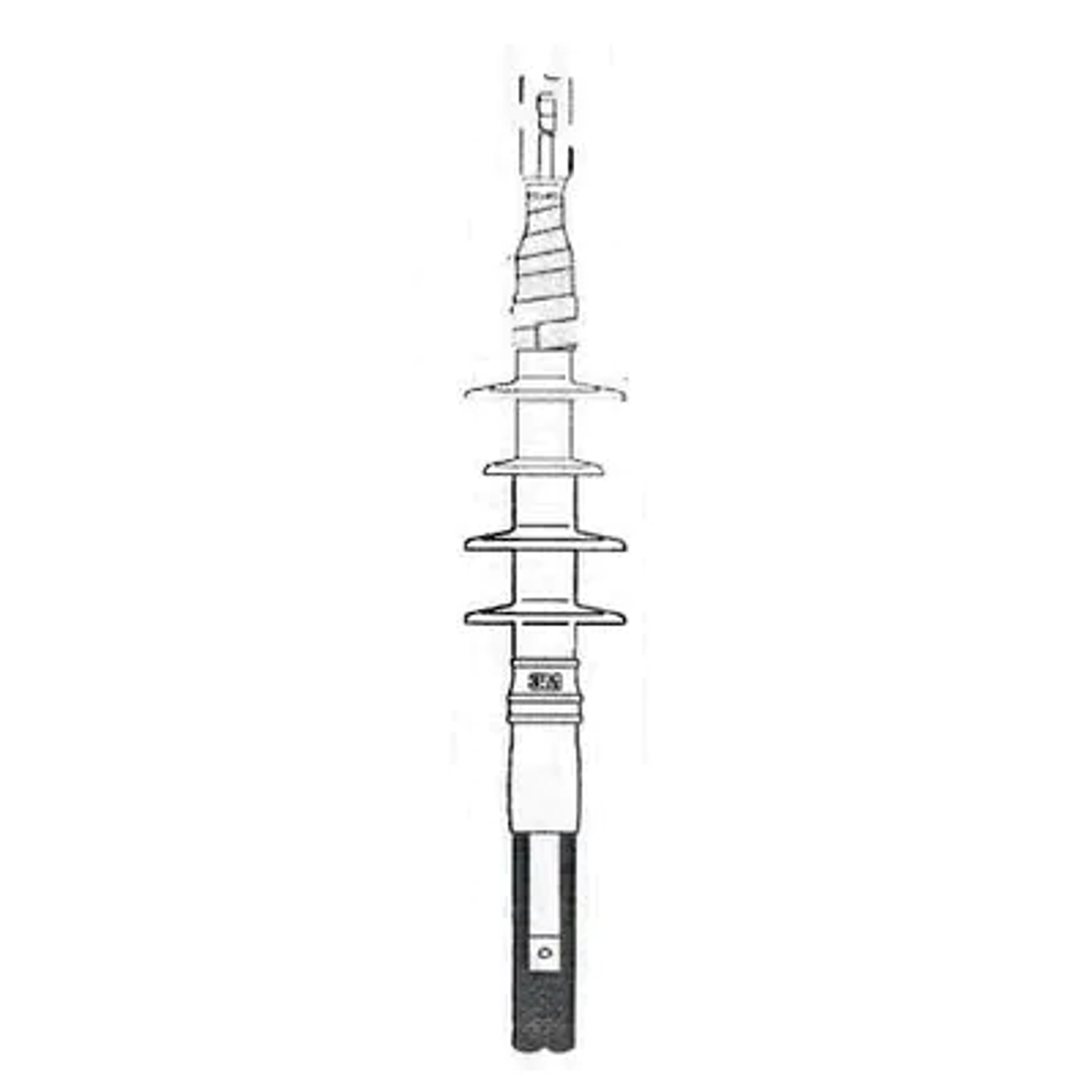 5633K QTII Terminal Uso Exterior 15KV 3M