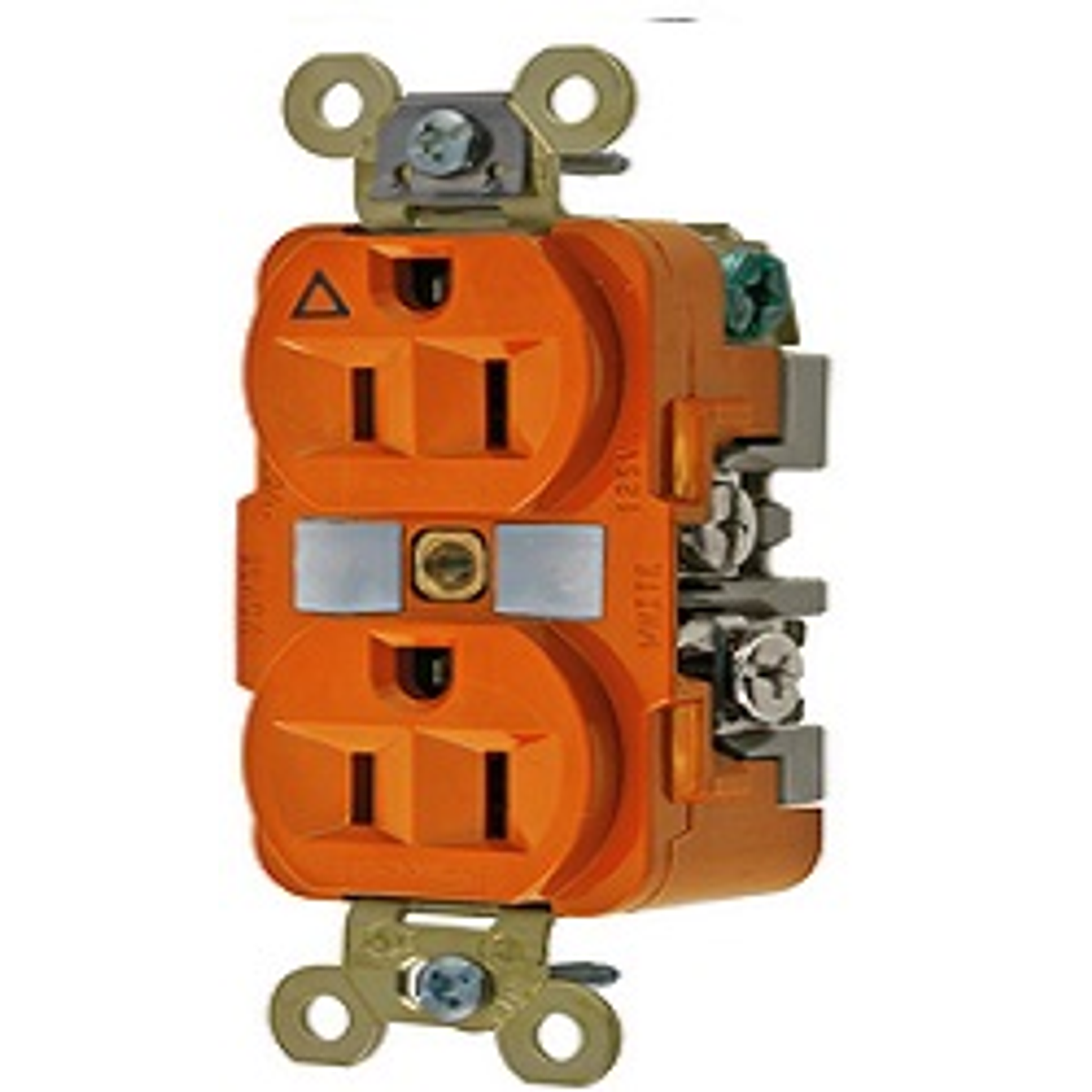 Receptaculo doble naranja IG5262