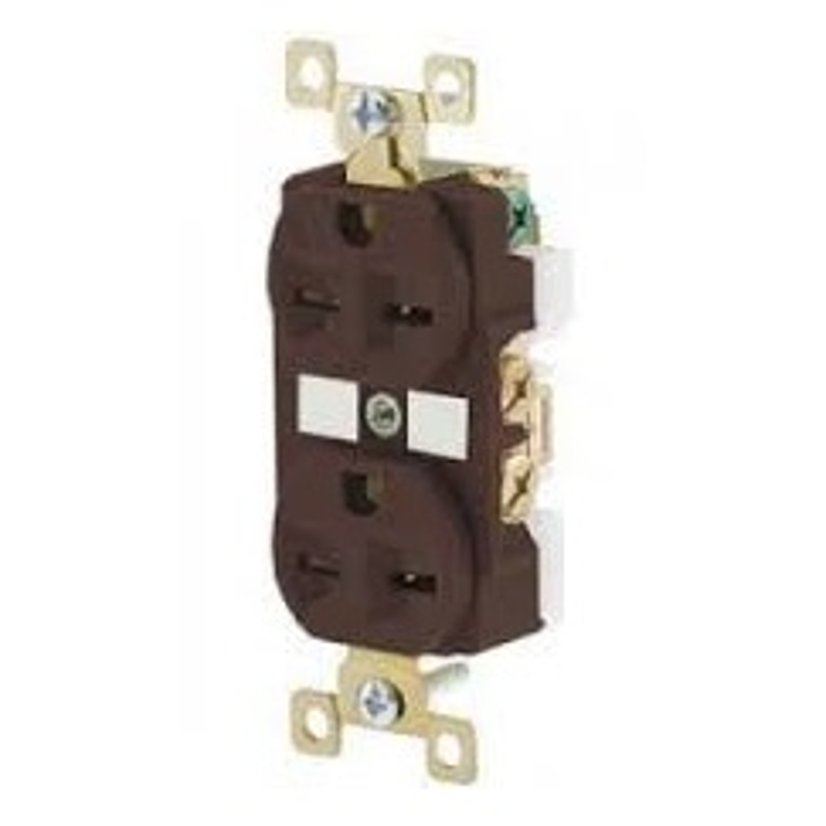 Contacto duplex M5250 15A 125VAC Cafe