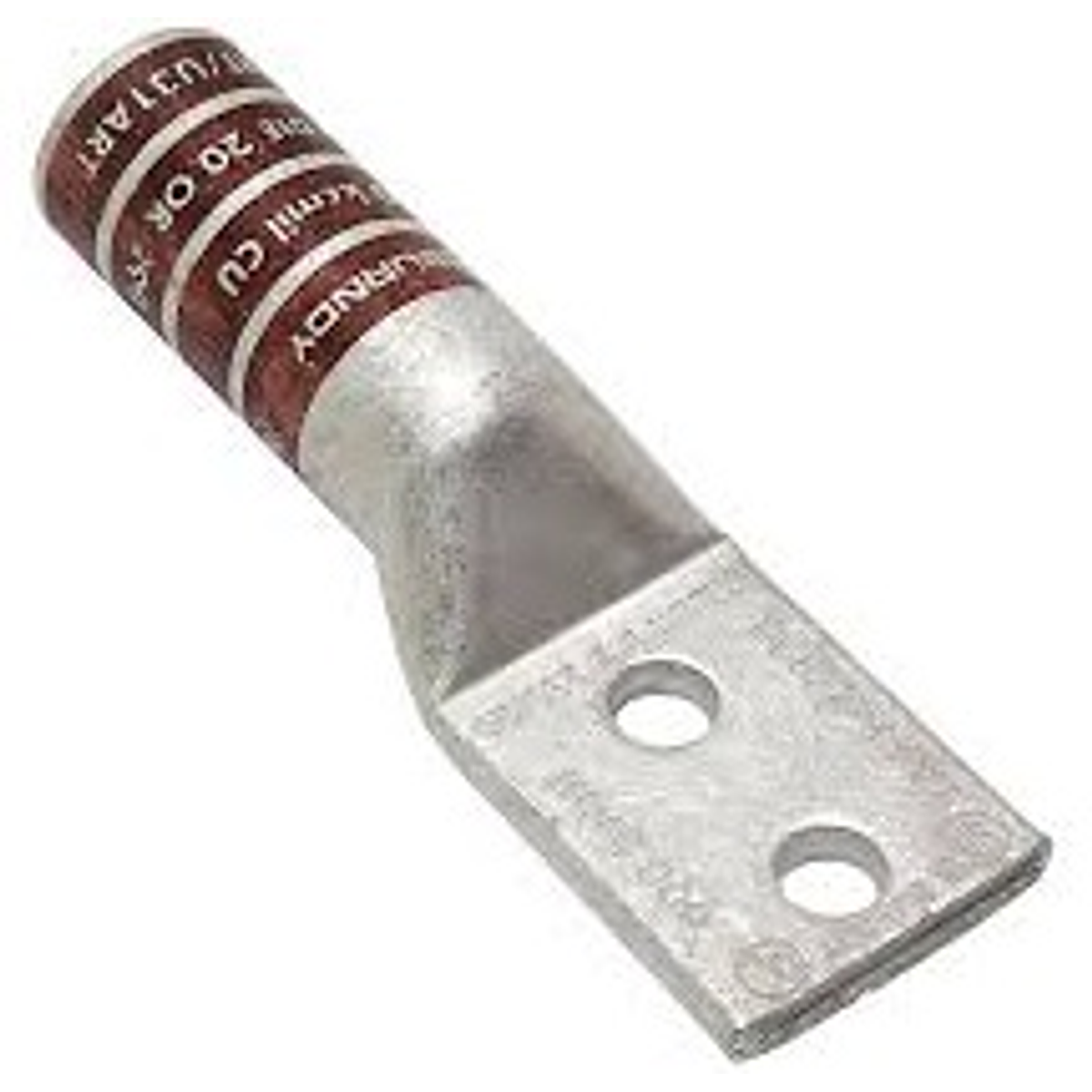 Zapata 2 barrenos YA342TC38 cañon largo mca. Burndy