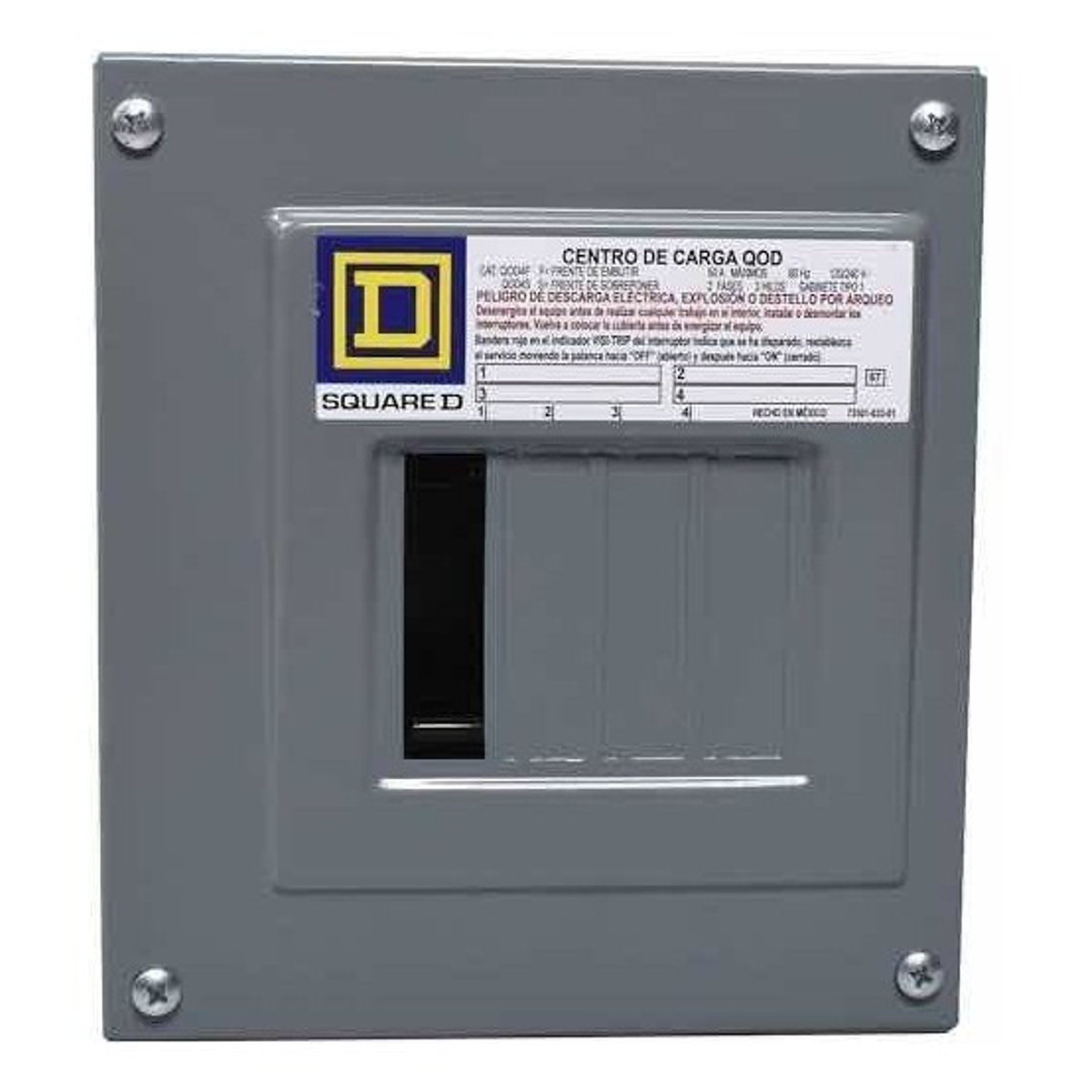 Centro de carga QOD4S Square D