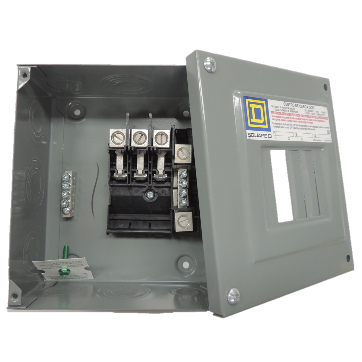 Centro de carga 3p 100A