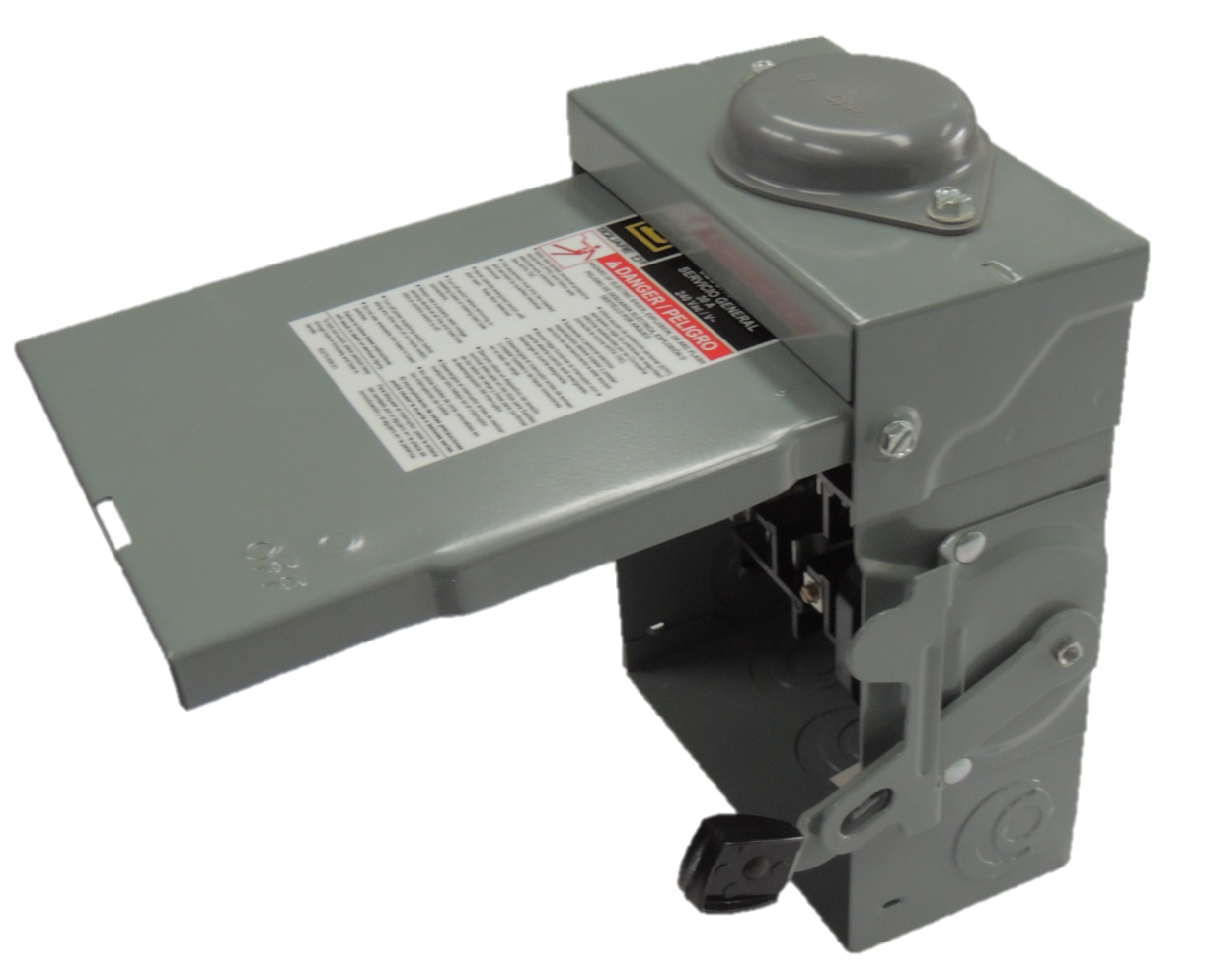 Interruptor de seguridad p intemperie 3p, 30A D321NRB