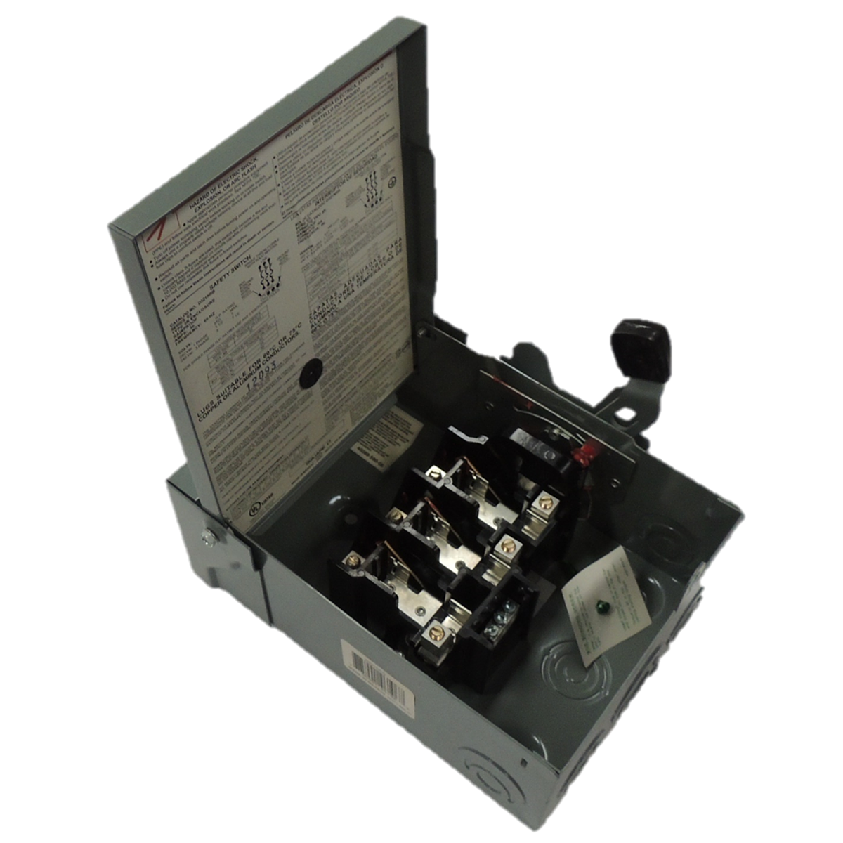 Interruptor de seguridad p intemperie 3p, 30A D321NRB