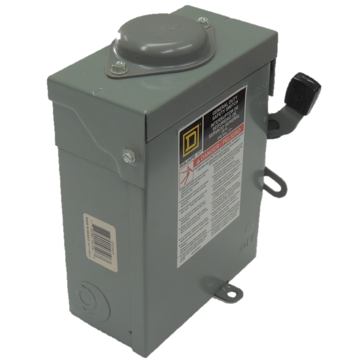 Interruptor de seguridad p intemperie 3p, 30A D321NRB