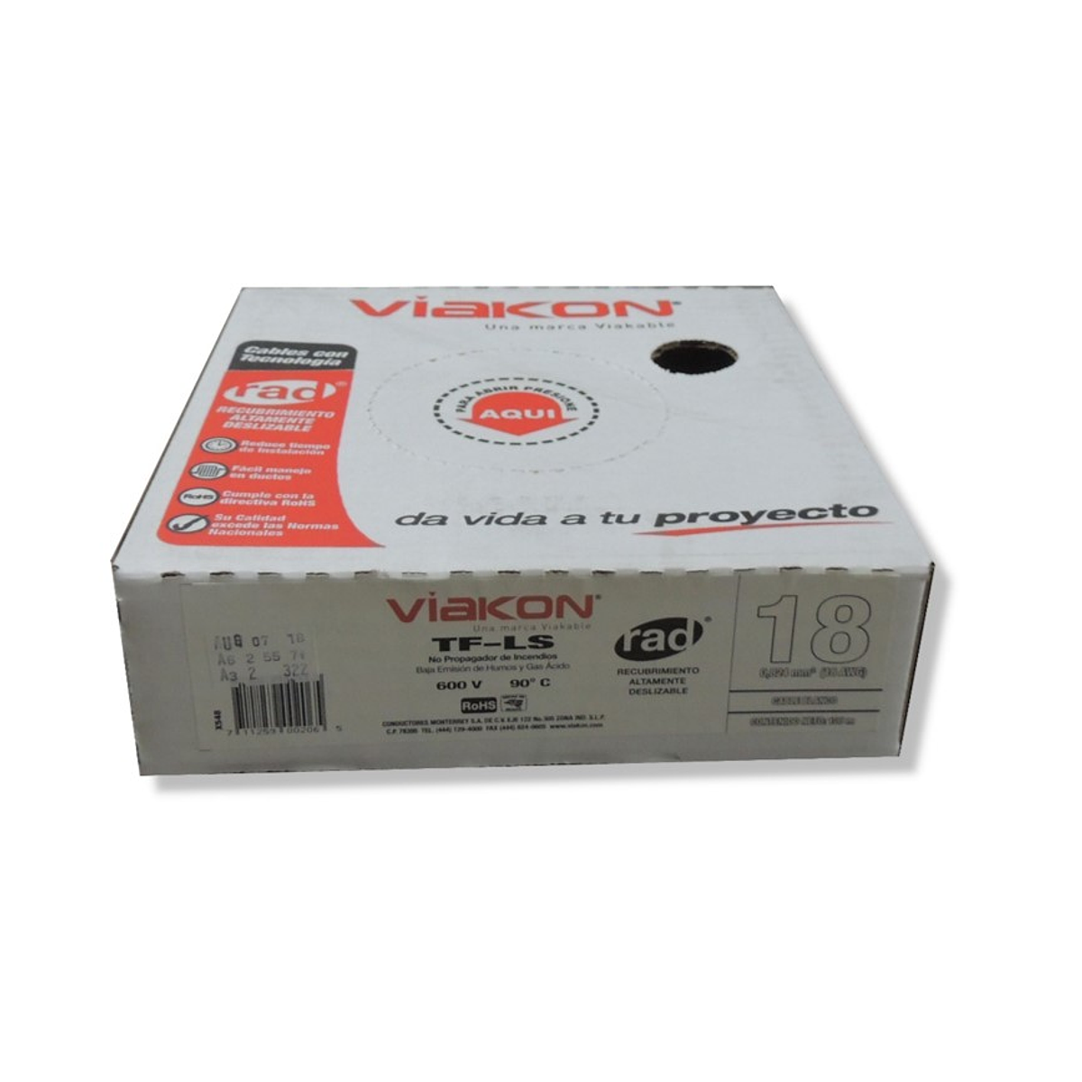 Cable Calibre 18 THWLS