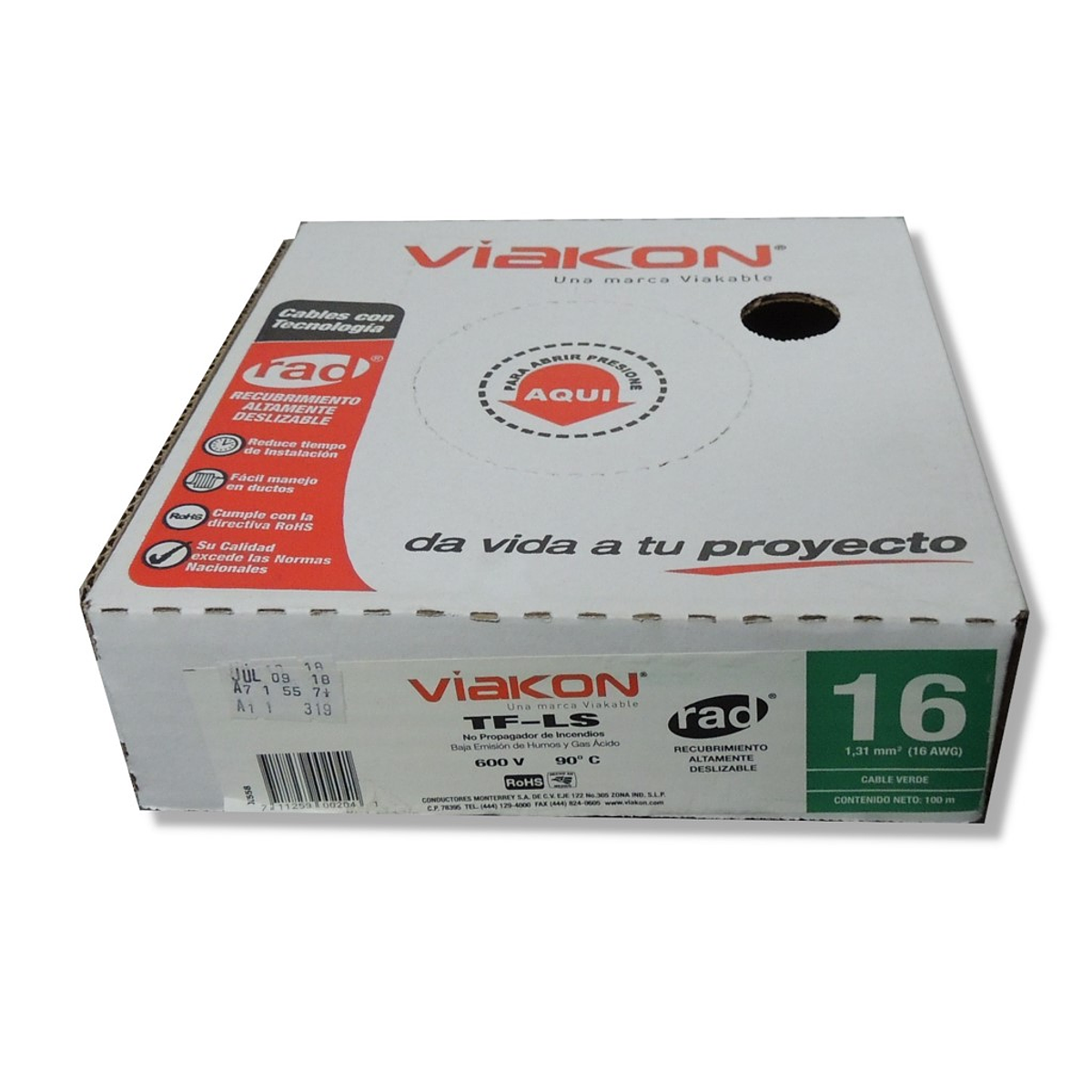 Cable Calibre 16 Thwls