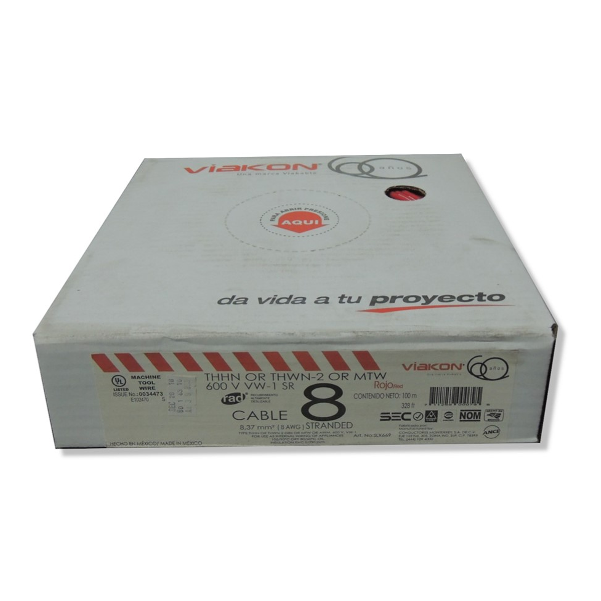 Cable Calibre 8 Thwn