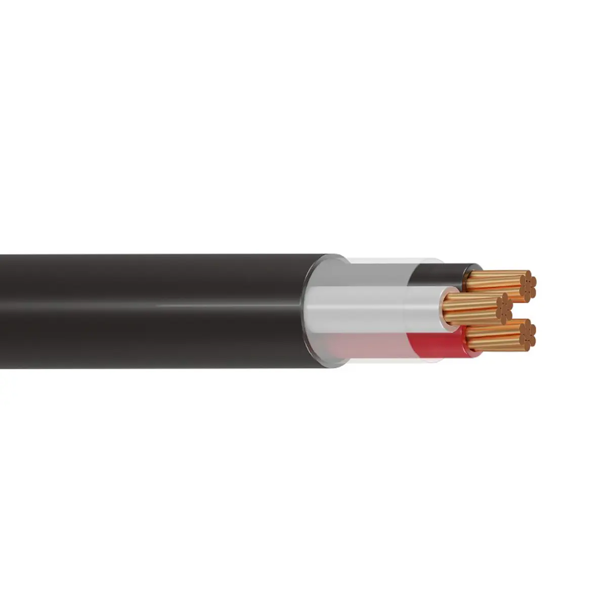 Cable Multiconductor 4X1/0 AWG PVC/PVC