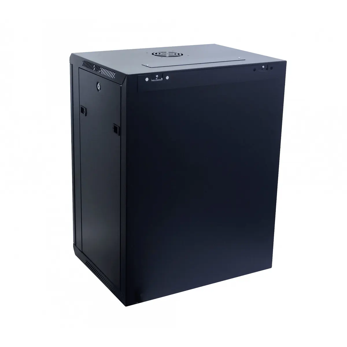 Rack Pared 15U Negro con chapa 45cm Fondo Linkmade