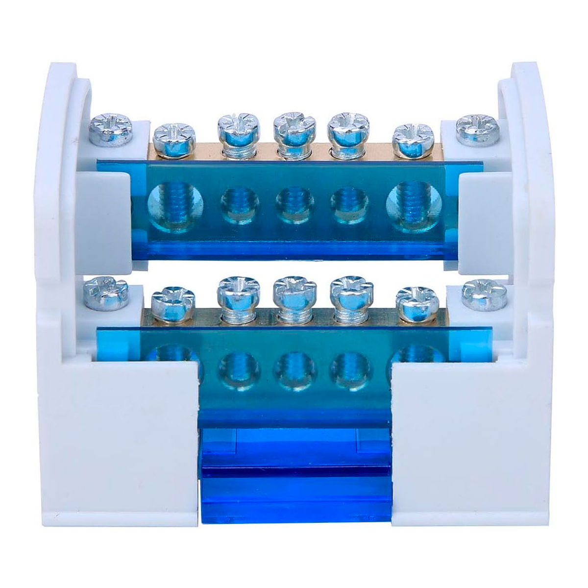 Repartidor Bipolar 7 Polos 125A a Riel DIN