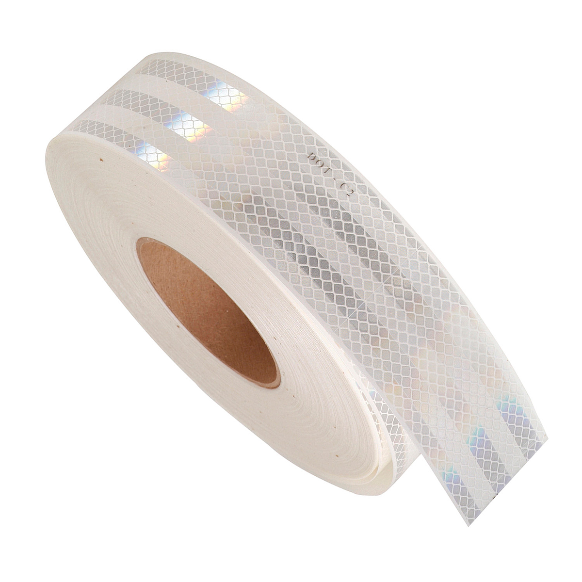 Cinta Adhesiva Reflectante Blanca 5cm x 25mts