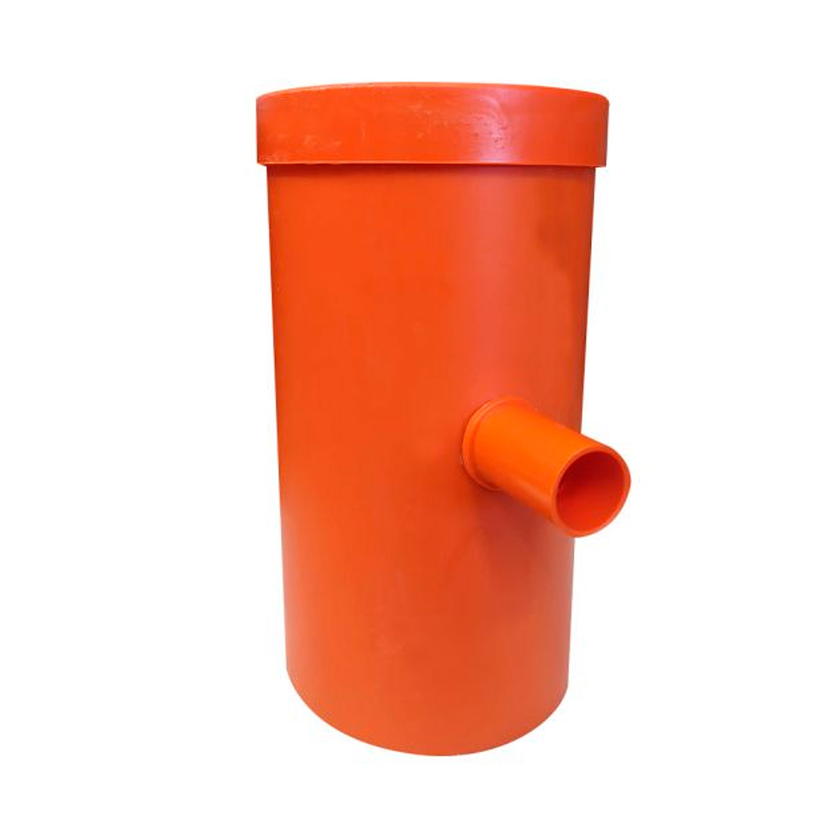 Cámara de Registro de PVC con Tapa 110mm Naranjo