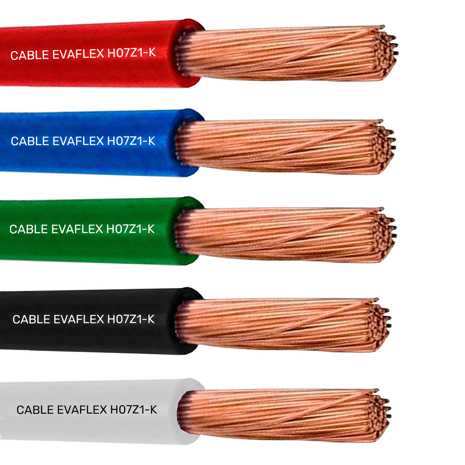 Cable Eva 2,5mm² Libre de Halógenos H07Z1-K 10 Metros