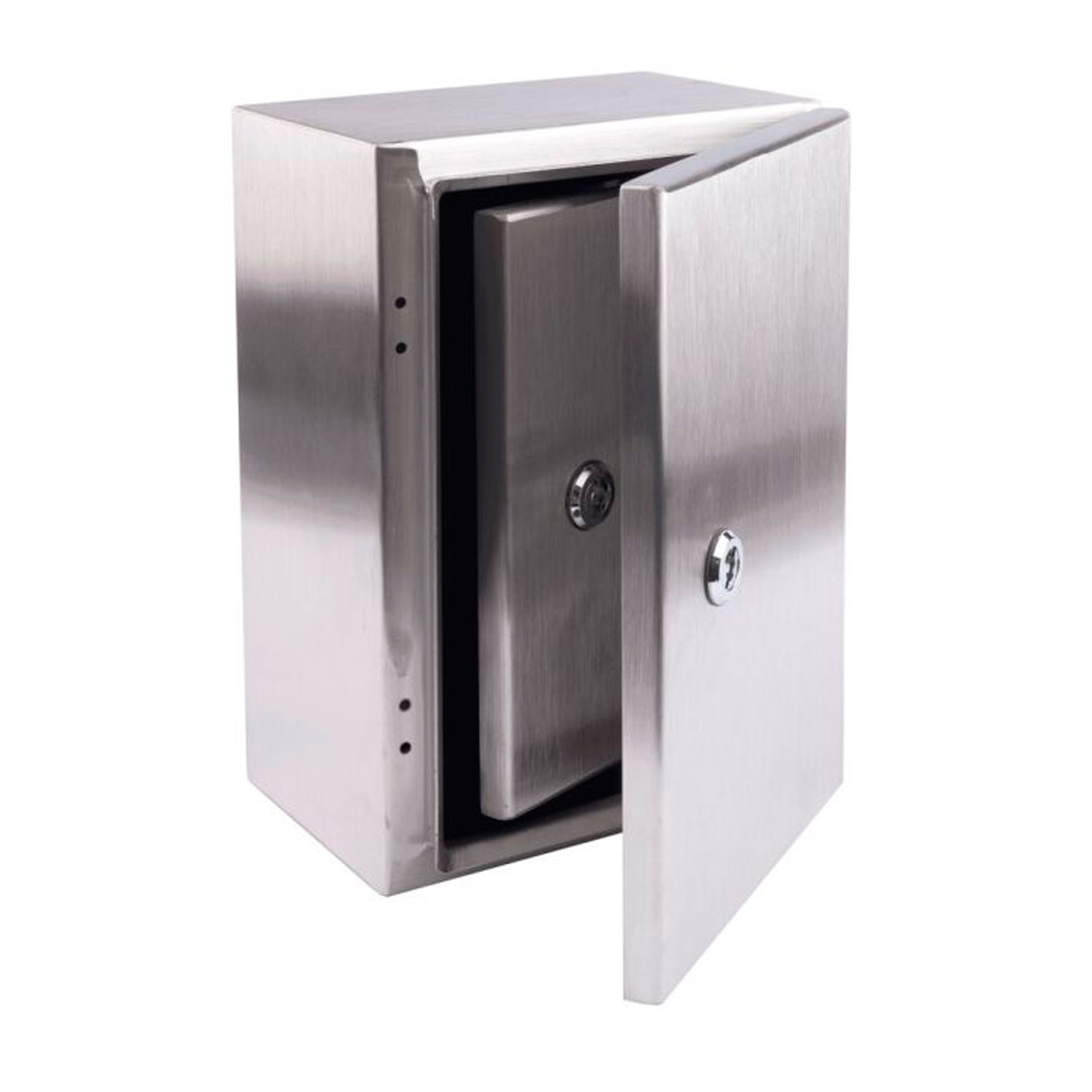 Gabinete Acero Inoxidable 600x400x200 2 Puertas