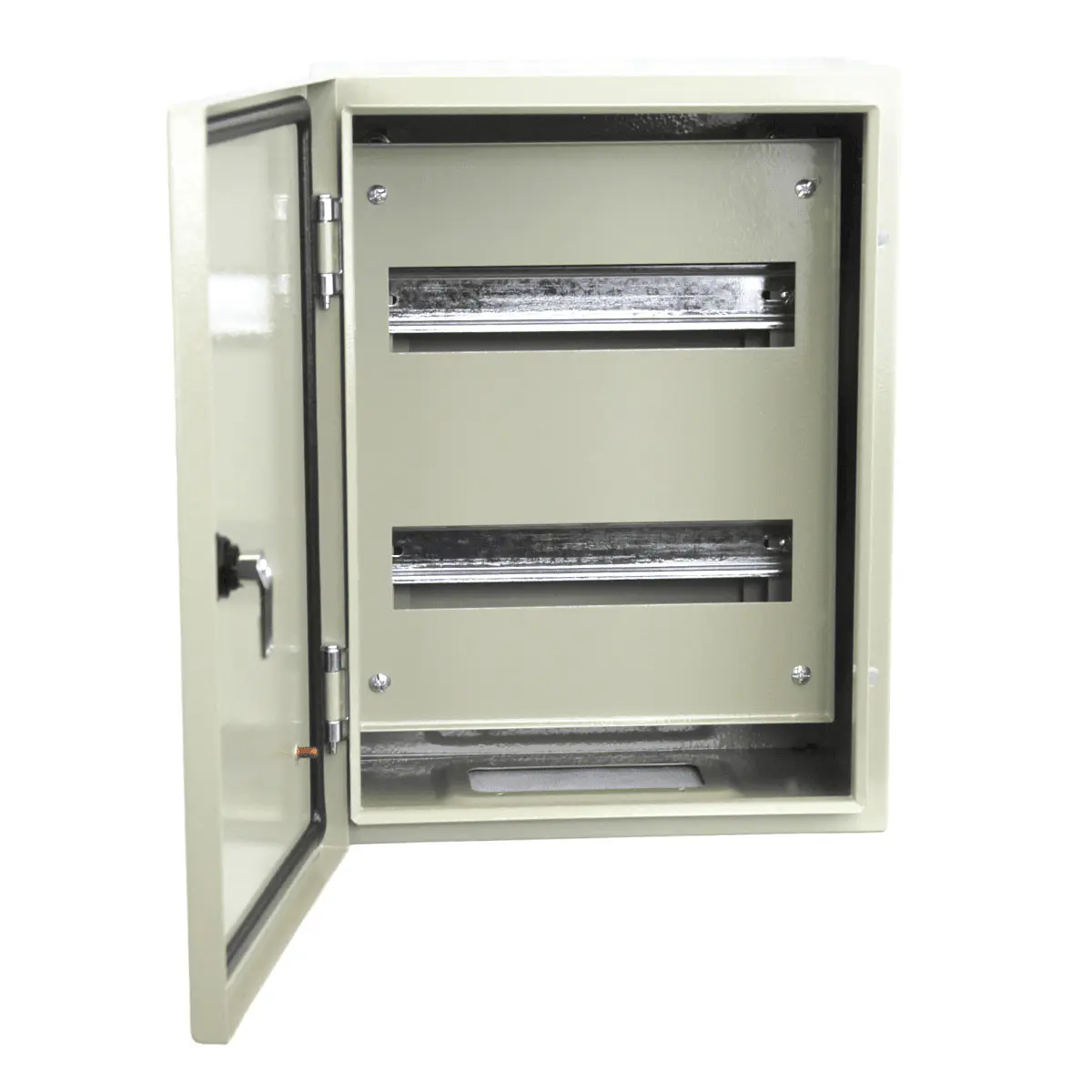Gabinete Metálico con Chasis 2x12 Módulos 400x300x200 IP66