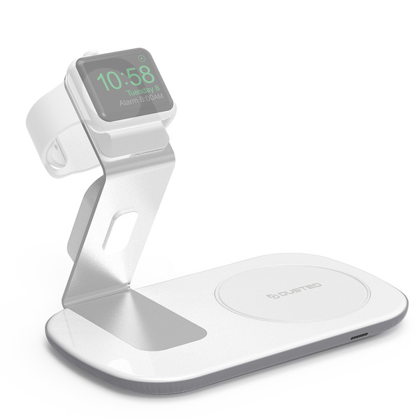 Base de carga inalámbrica Dual para iPhone y Apple Watch Dus