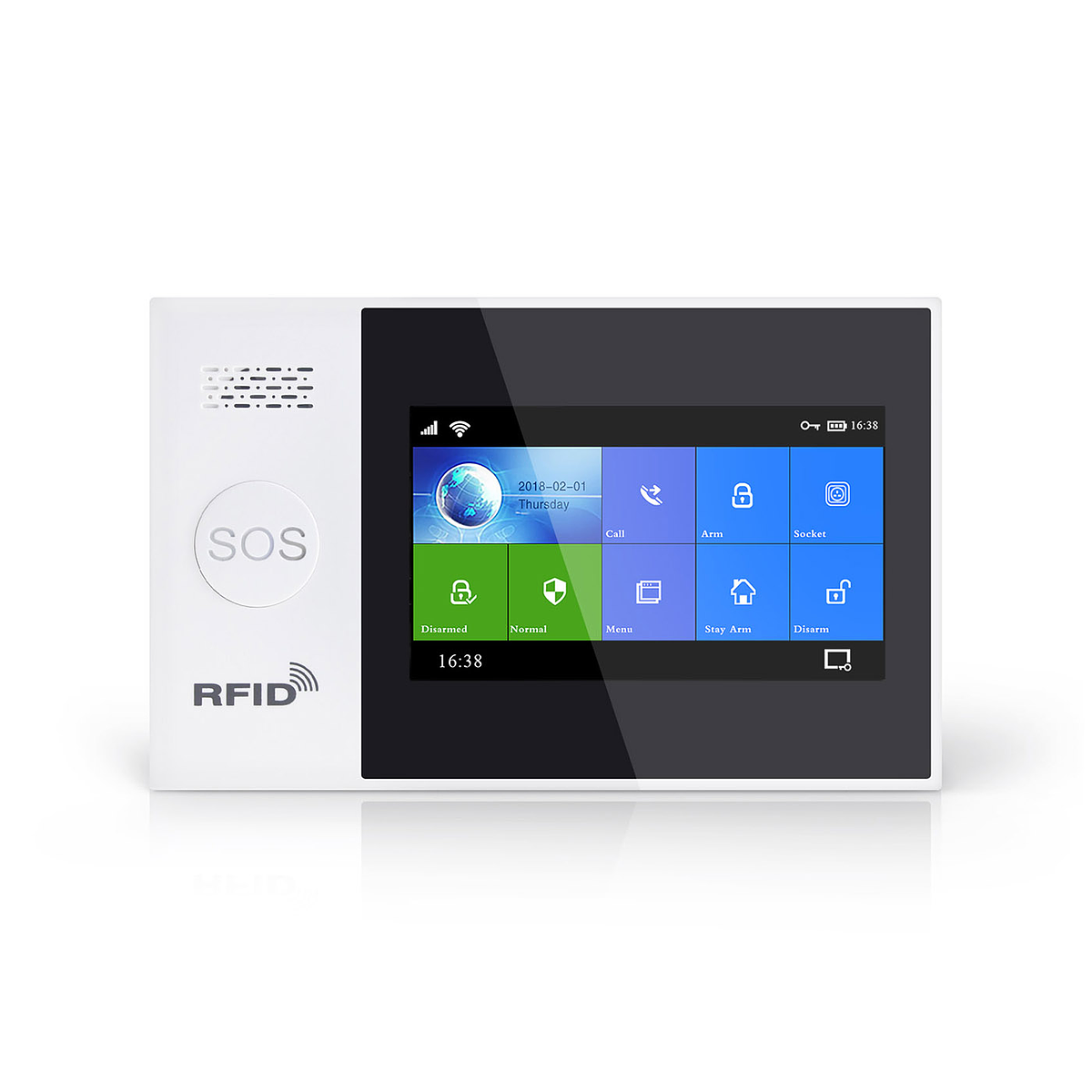 Sistema de Alarma Domotica GSM 4G WIFI APP Tuyasmart WG107T