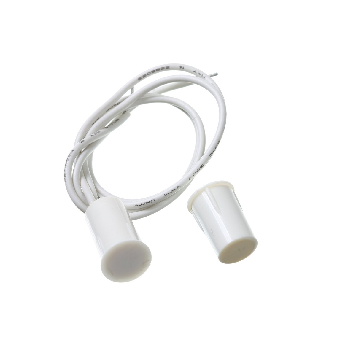 Sensor magnético alámbrico de puerta y ventana empotrado