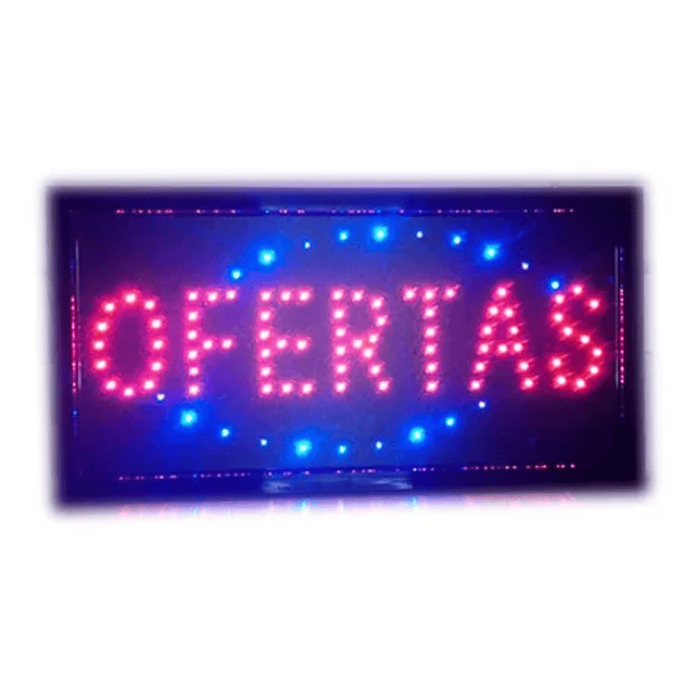 Letrero oferta 100