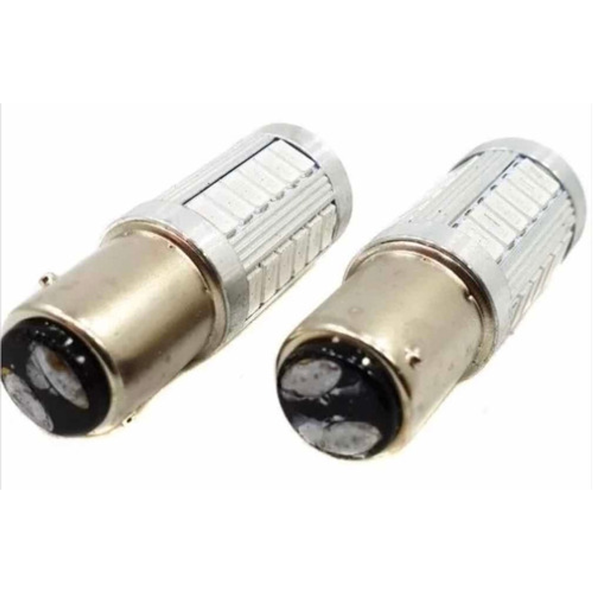 2 Bombillo Led Stop Rojo Strober 12v