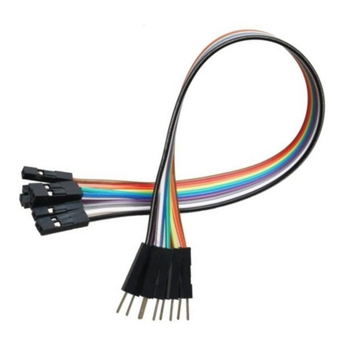 Jumpers Macho Hembra Macho-m Hembra -h 20 Cm Arduino X10