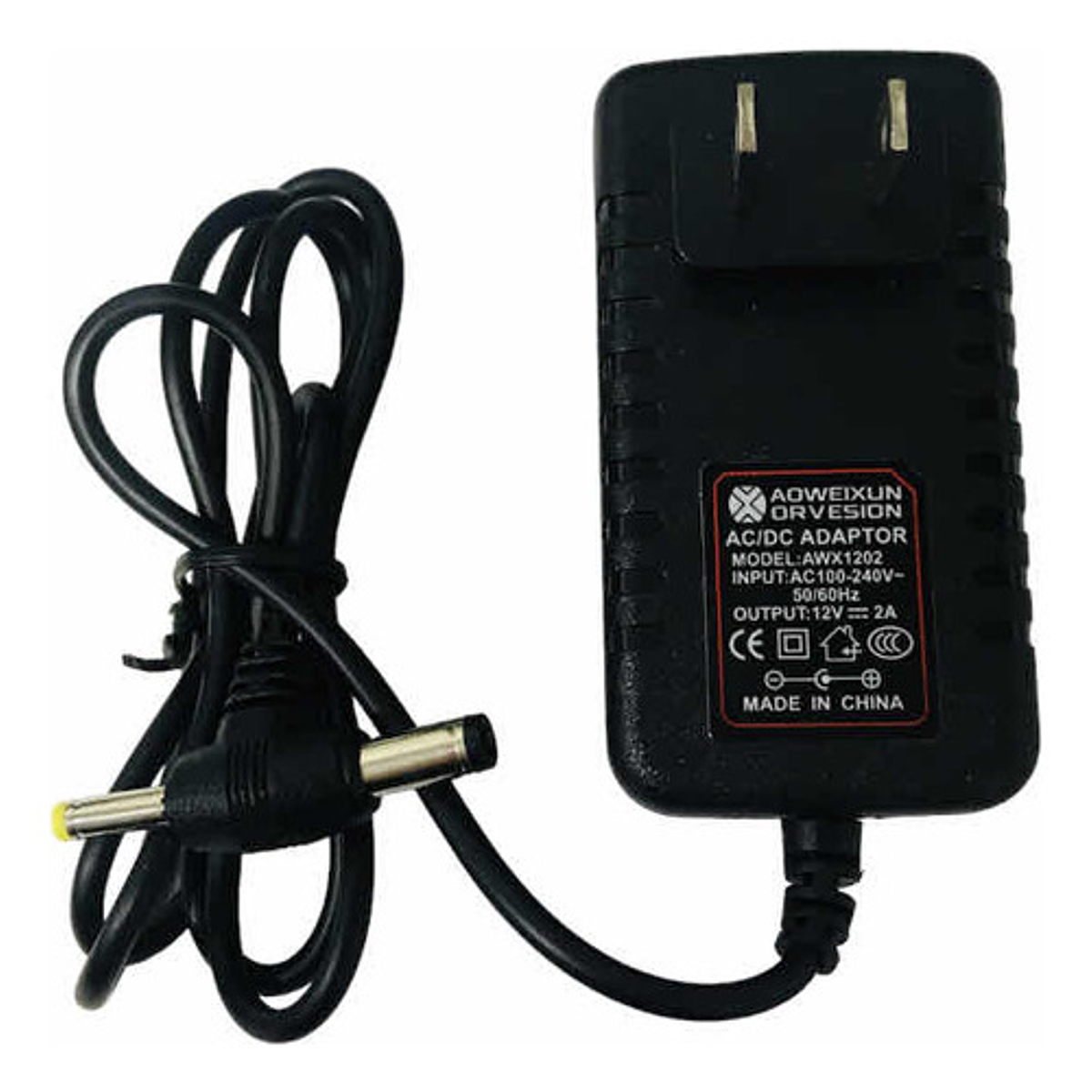 Adaptador Fuente 12v 2a doble punta