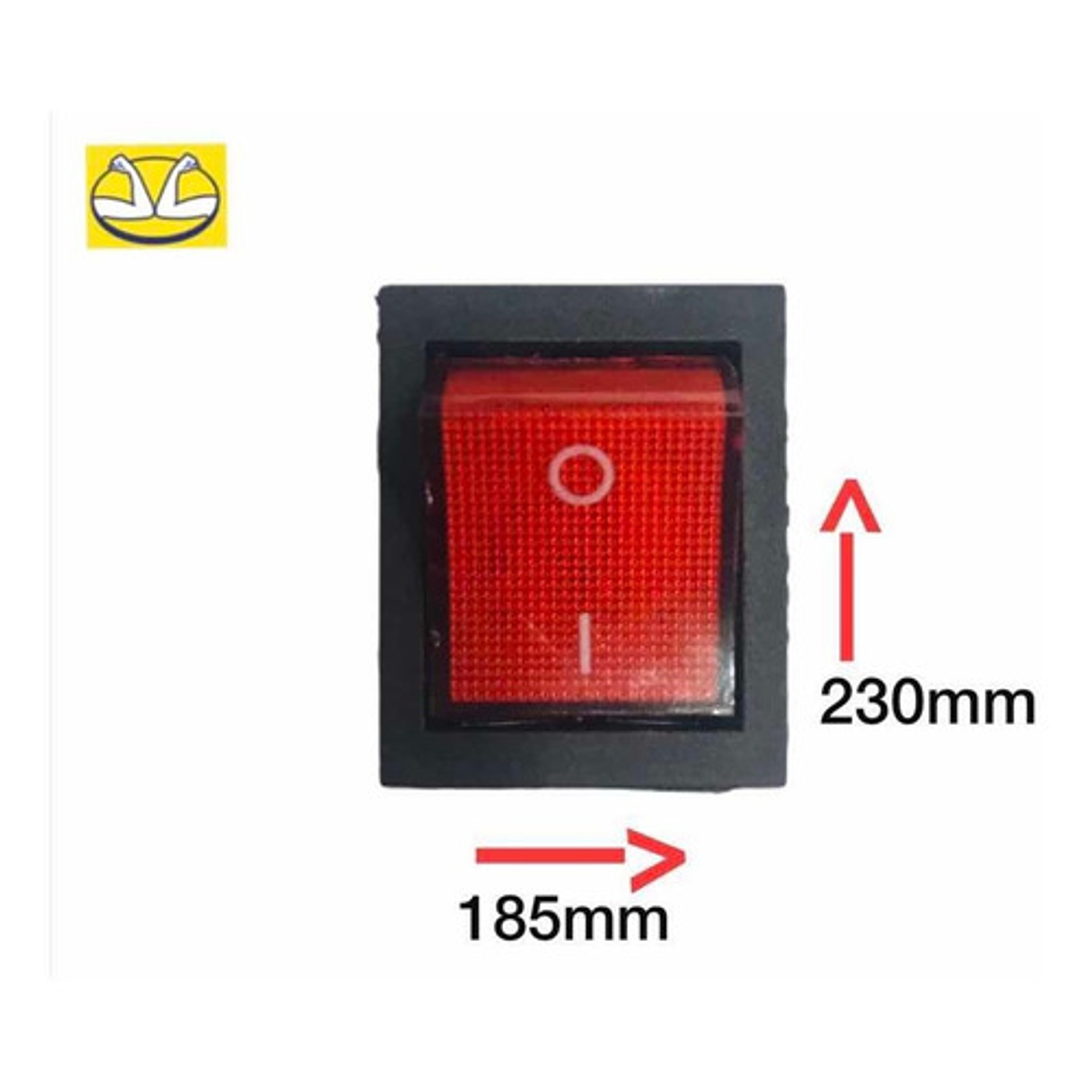 Switch Interruptor Grande On Off Con Piloto 2 Posiciones 4p