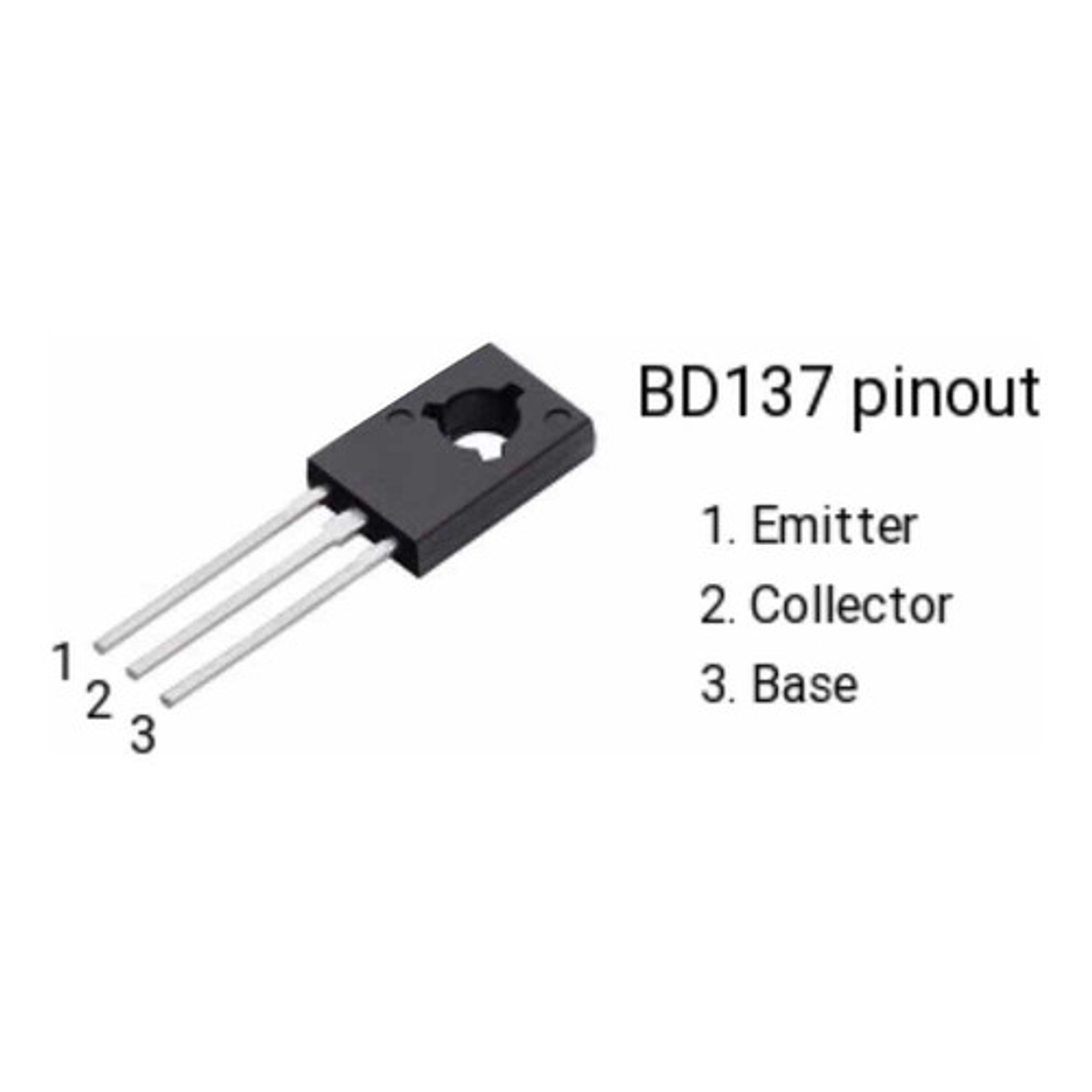 Transistor Bd137 Npn