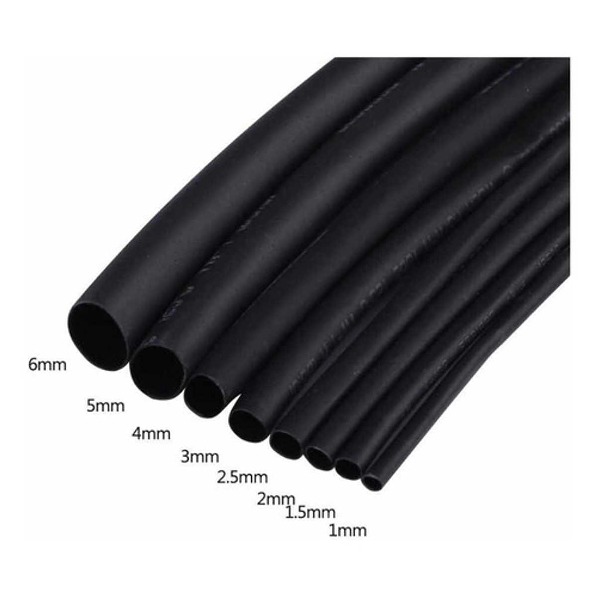 1 Metro Funda Termoencogible Tubo Termoretráctil Cable 1mm