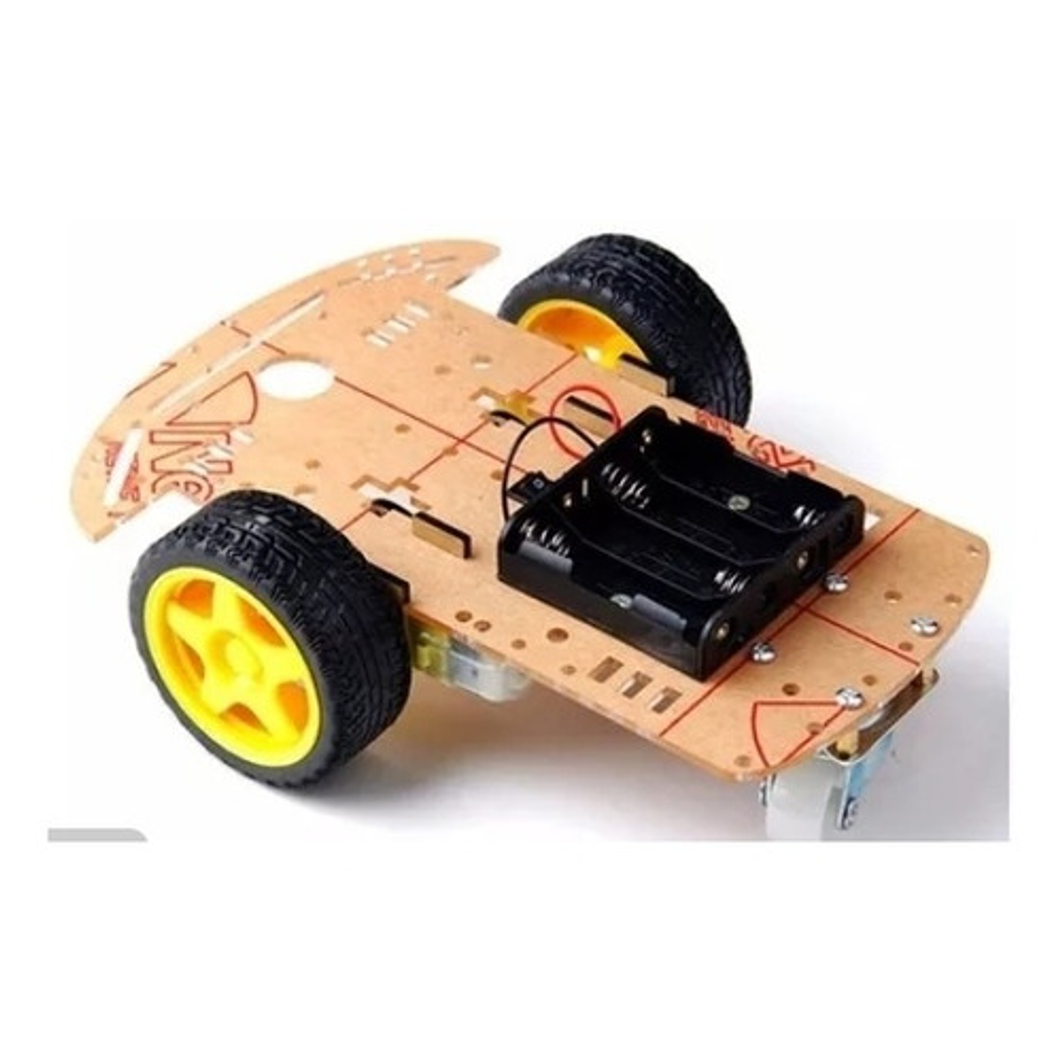 Kit Chasis Smart Car Robot Arduino Carro Auto