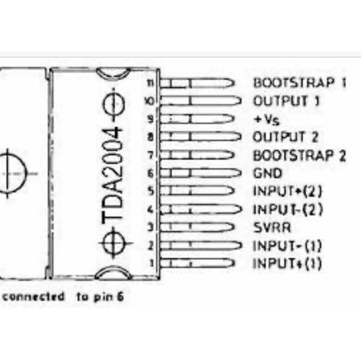 Tda 2004 Tda2004 Amplificador 20w Estereo