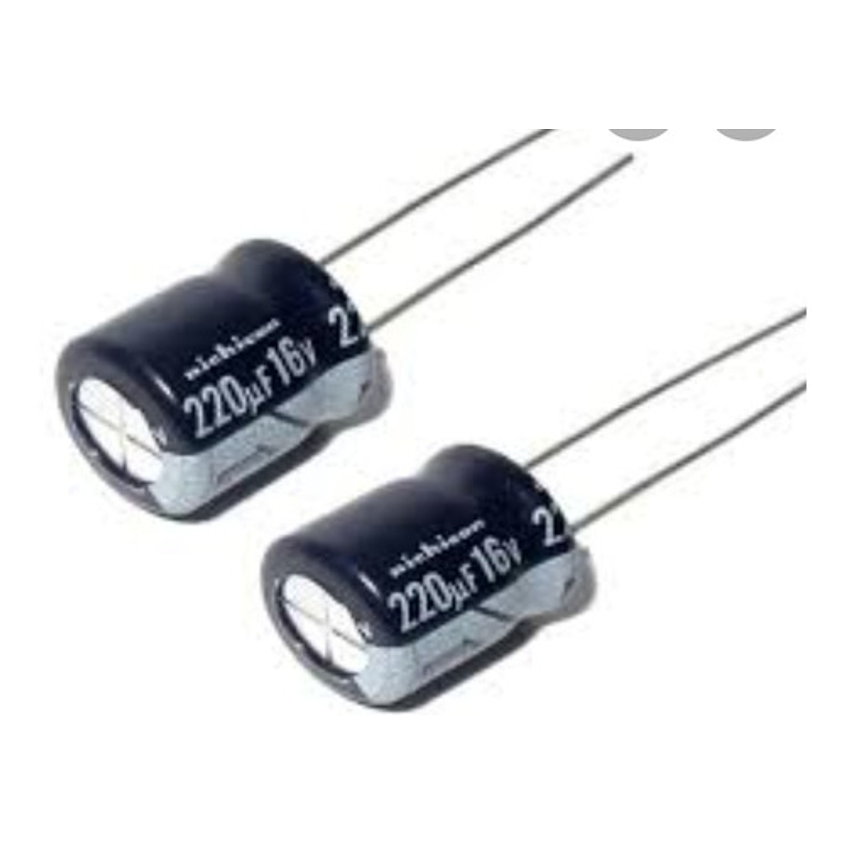 5 Unidades De Condensador Eléctrolitico 220mf X 16v 220uf