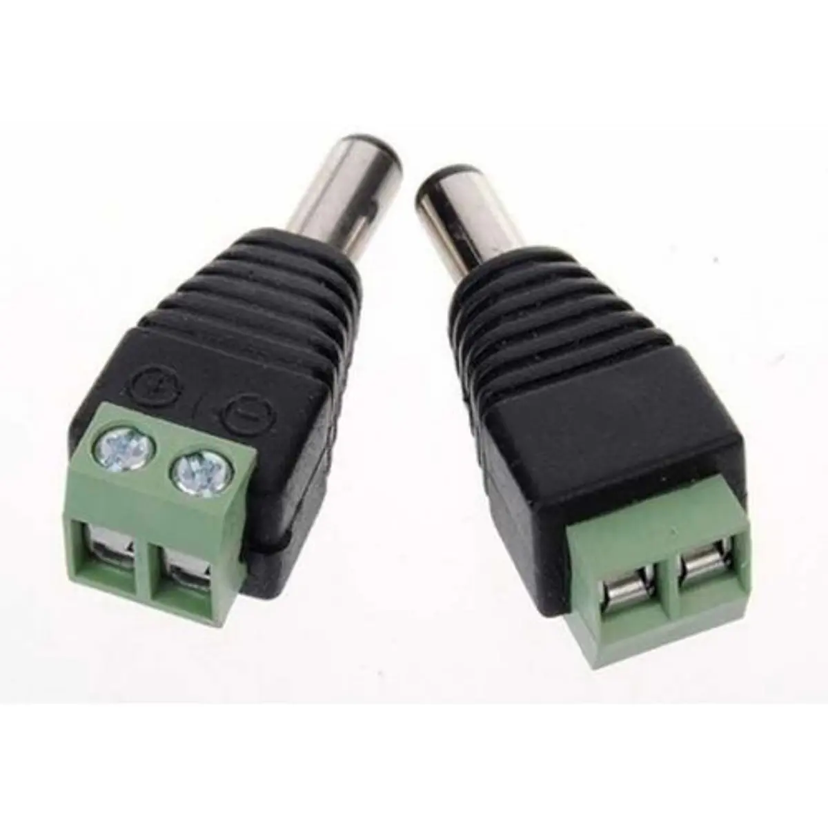Conectores Jack Macho Hembra Plug 2.1mm X 5.5mm Cctv Camaras