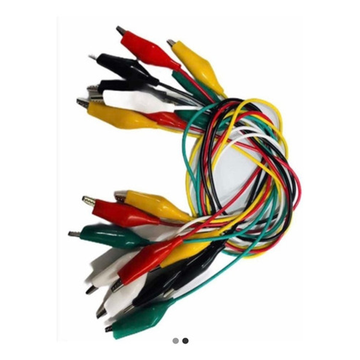 10 Cables Caiman Colores Surtidos 38cm De Largo