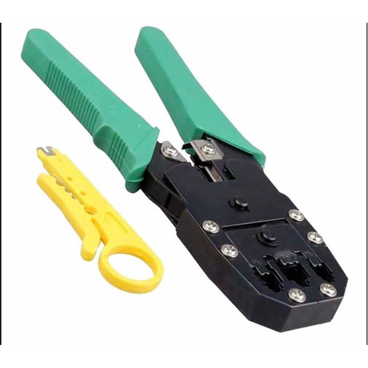 Ponchadora De Red Metálica Para Rj45 RJ11 RJ12