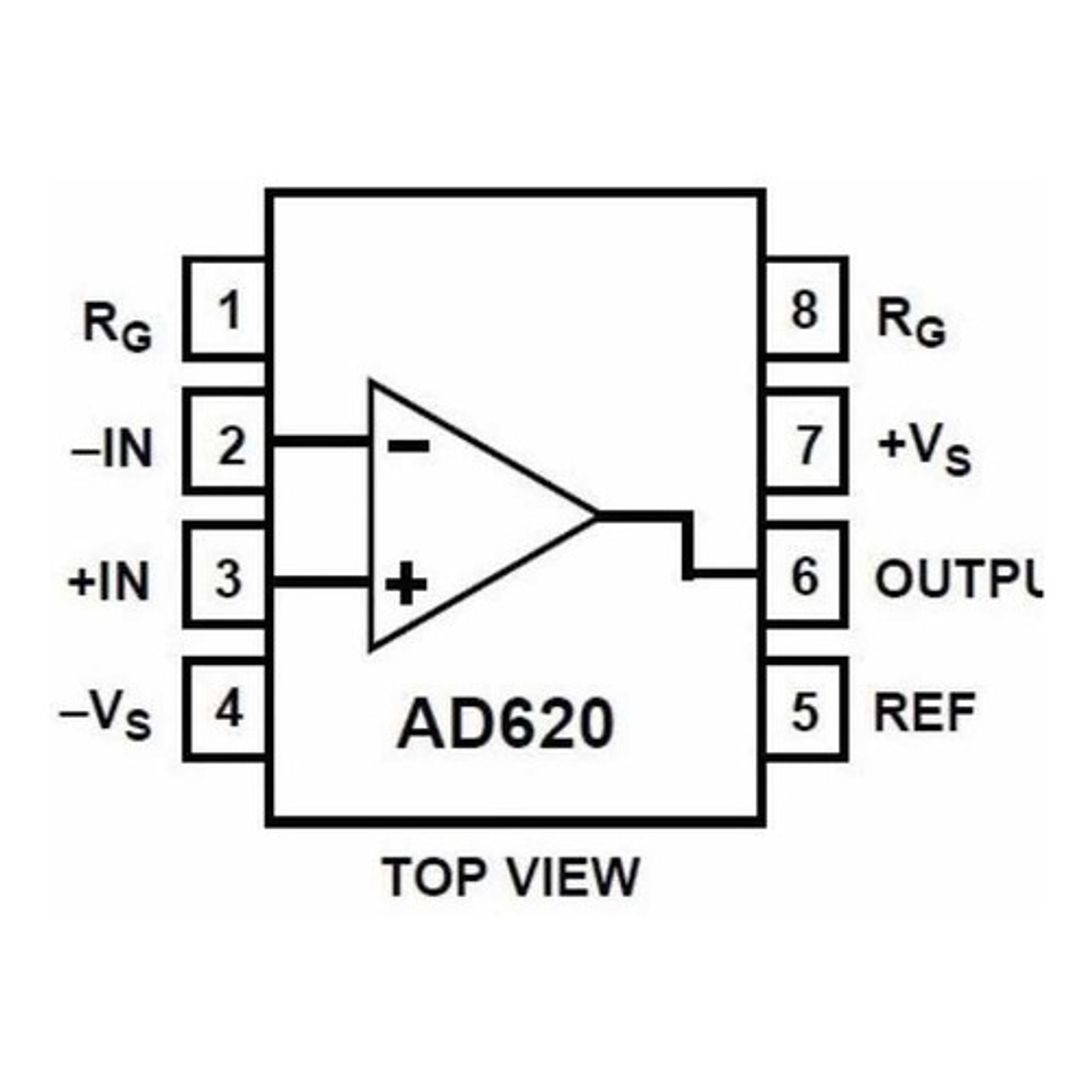 Ad620 Amplificador De Instrumentación